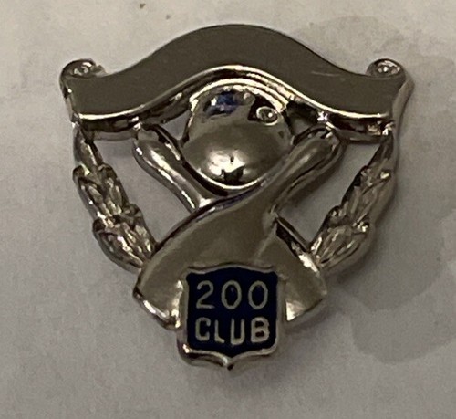Vintage 200 club bowling brooch pins Lapel | eBay