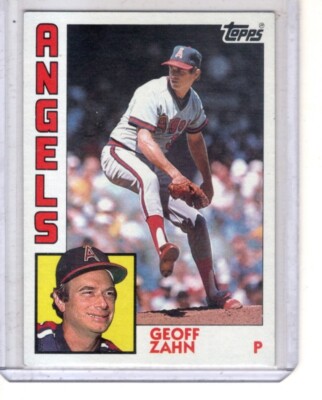 1984 Topps - #468 Geoff Zahn California Angels baseball card | eBay