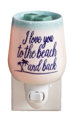 NEW IN BOX Scentsy I LOVE YOU TO THE BEACH AND BACK ⛱️ 🐚 Mini Warmer | eBay