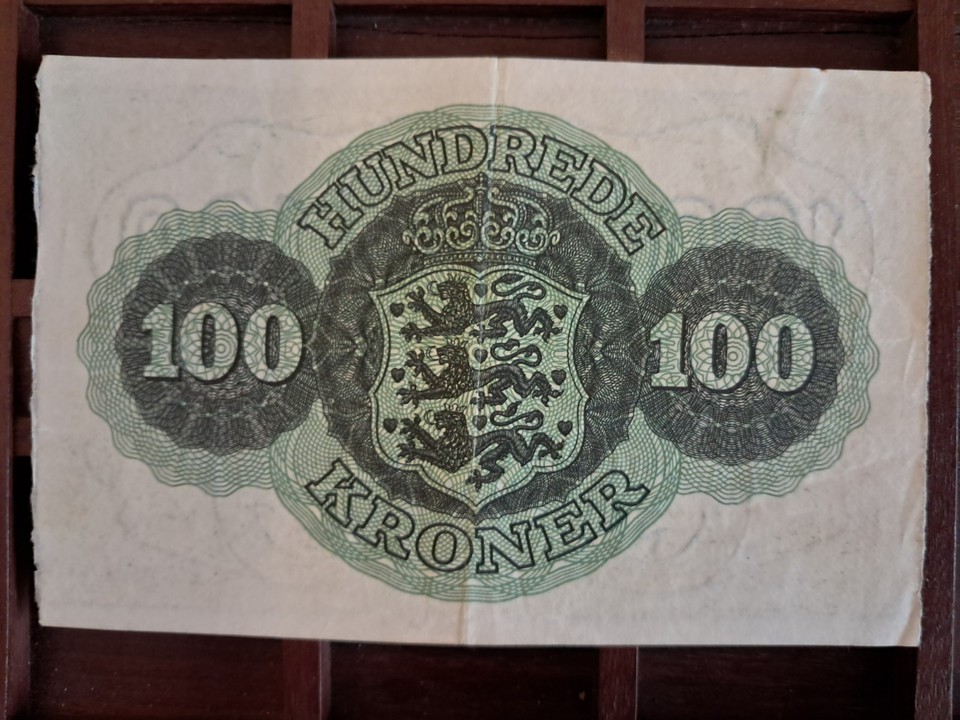 BILLET DENMARK 100 KRONER 1960 BANKNOTE | eBay