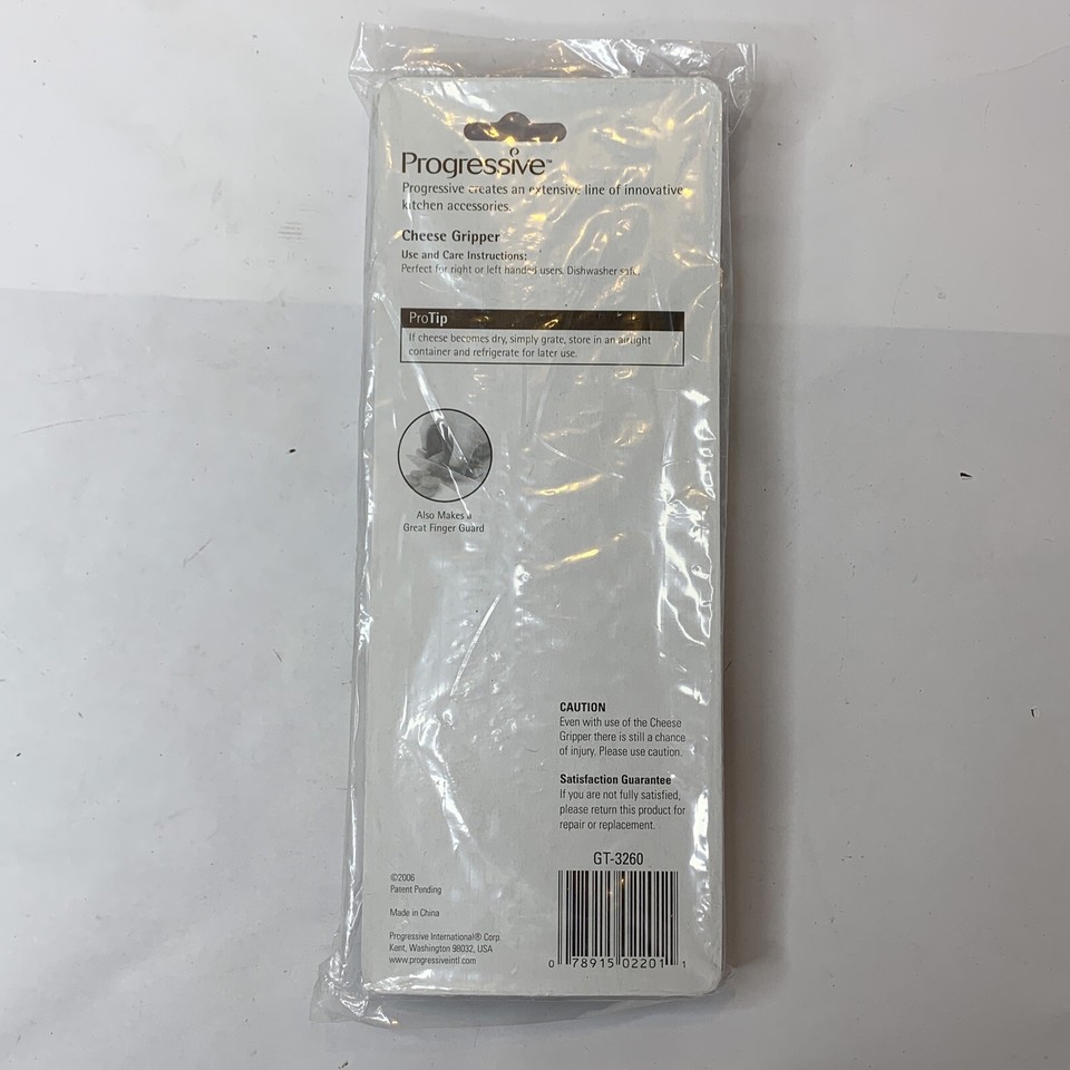 Progressive Cheese Gripper, Safe Fingers Guard For Grating Cheese ...