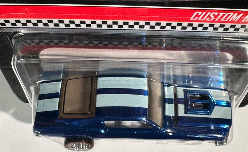 2020 HOT WHEELS, CUSTOM MUSTANG, RED LINE CLUB, SPECTRA OTTO BLUE 10547 ...