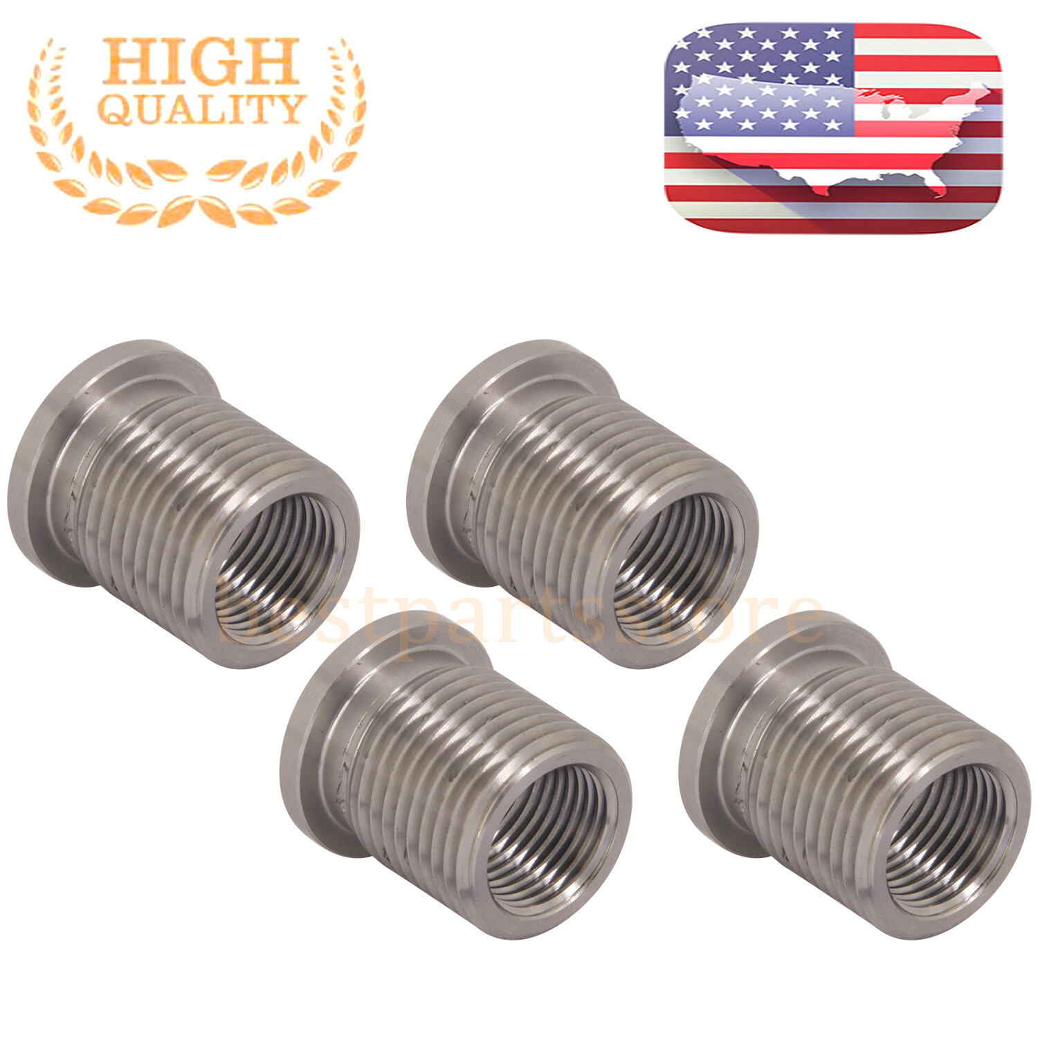 4 * Spark Plug Port Insert 4.6L 5.4L 6.8 V-10 Fits Ford Triton Two ...
