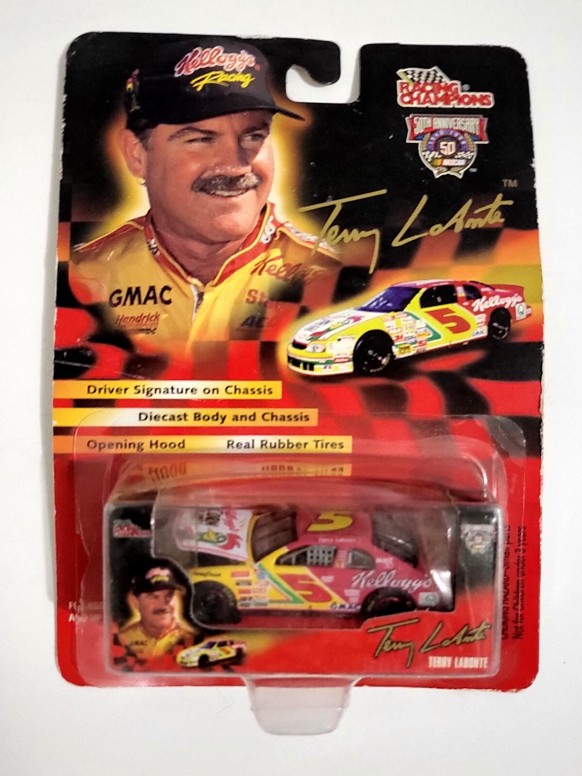 1998 Racing Champions 1/64th Terry Labonte #5 Kellogg's Nascar 50th ...