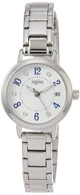 SEIKO ALBA Ingenu AHJK444 White Dial Women's Watch 2018 Model Stainless ...