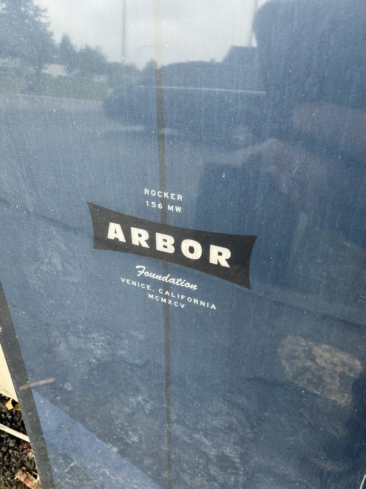 Brand New Mens 2024 Arbor Foundation Rocker Snowboard 156 Mid Wide | eBay
