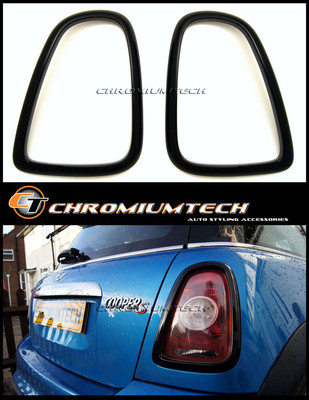 MK2 MINI Cooper/Cooper S/ONE R56 R57 R58 R59 BLACK Taillight Rear Light ...