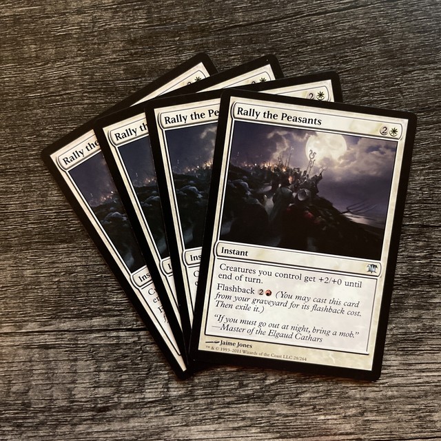 MTG Rally the Peasants Innistrad 28/264 Regular Uncommon for sale ...
