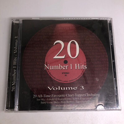 20 Number One Hits -Volume 3 - All-Time Favourite Chart-Toppers CD | eBay