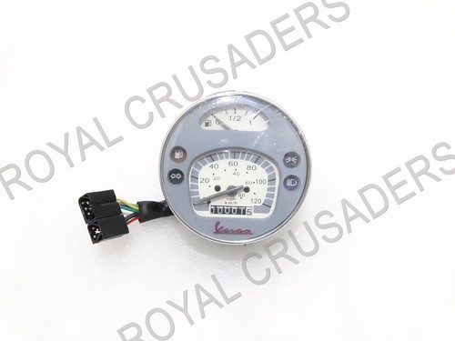 NEW VESPA PX200 SPEEDOMETER 120KMH / 80MPH GREY #VP270 | eBay
