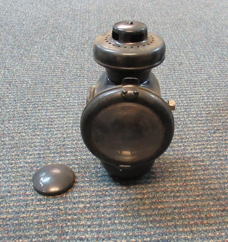 1915-22 Ford Model T Original/Used Front Oil HeadLamp w/. Red Lens | eBay