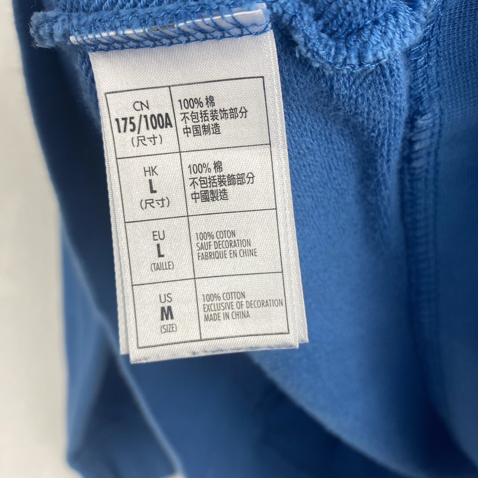 Disney Walt Disney World Retro Sweater Adult M Blue Rainbow Stripes ...