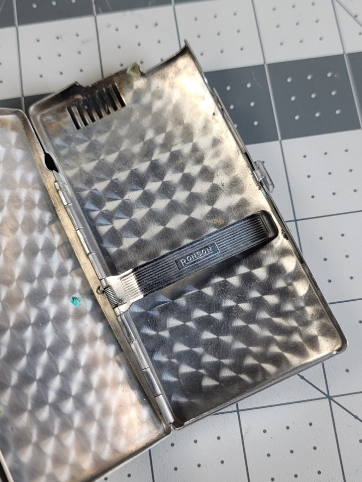 Vintage Ronson Art Deco Vintage PAL Cigarette Case ONLY - No Lighter ...