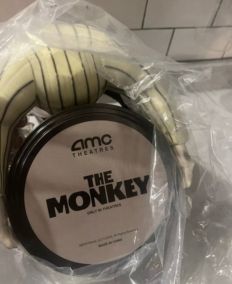 The Monkey AMC Exclusive Popcorn Bucket 2025 Stephen King Horror SOLD ...
