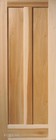 2 Panel Vertical Poplar Flat Mission Stain Grade Solid Core Wood ...