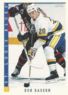 #279 Bob Bassen - St. Louis Blues - 1993-94 Score Canadian Hockey | eBay UK