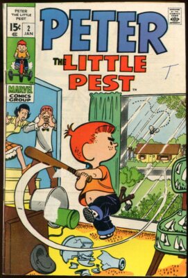 PETER THE LITTLE PEST #2-BASEBALL COVER VG+ | eBay