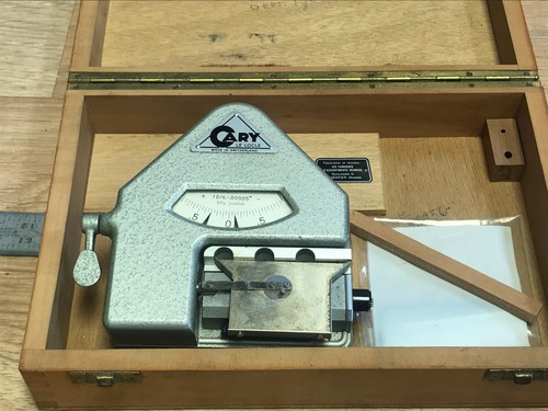 NICE SWISS MADE CARY BENCH MICROMETER .00005 " | eBay