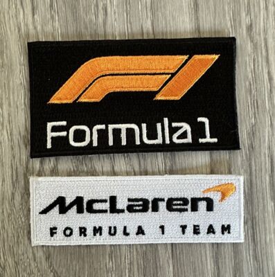 2 Pack Ultimate F1 Patch combo MC LAREN FORMULA ONE F1 RACING Iron-on ...
