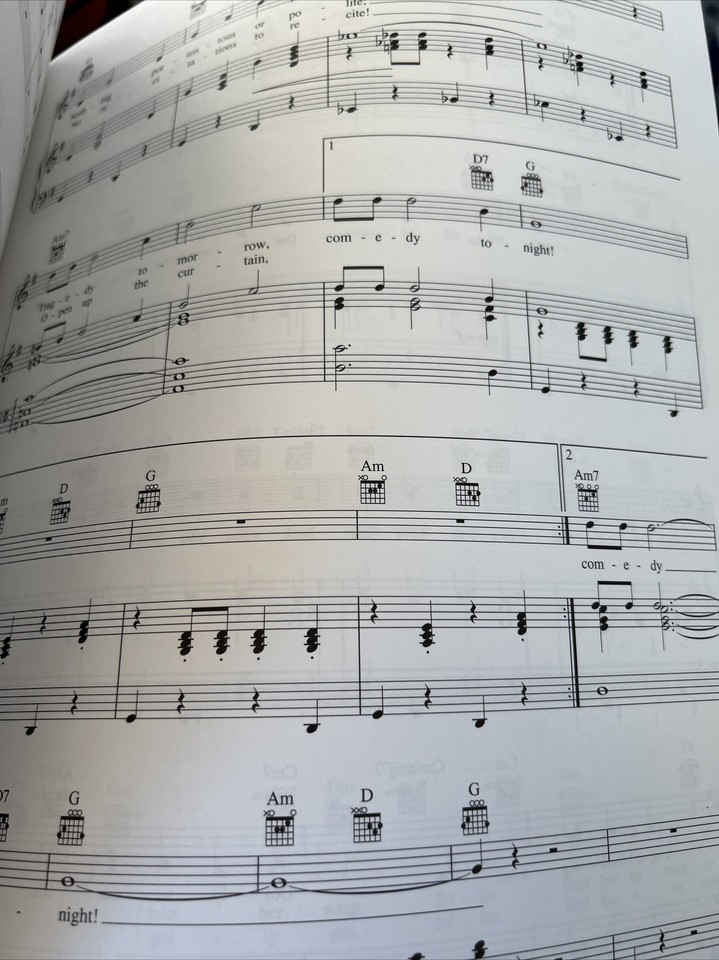 Tony Award's Songbook Sheet Music SEE FULL LIST 56 Best Songs 1949-2003 ...