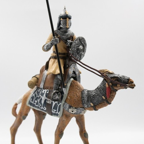 Vintage 1/18 Arab Camel Cavalry Medieval Crusader Knights Soldier ...