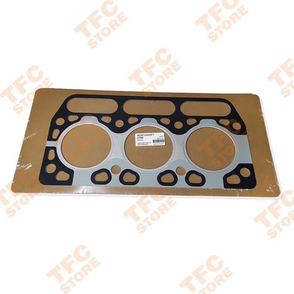 3T80 Head Gasket For Yanmar YMG2000 YM1820 YM2002 YMG1800 YM1802 121567 ...