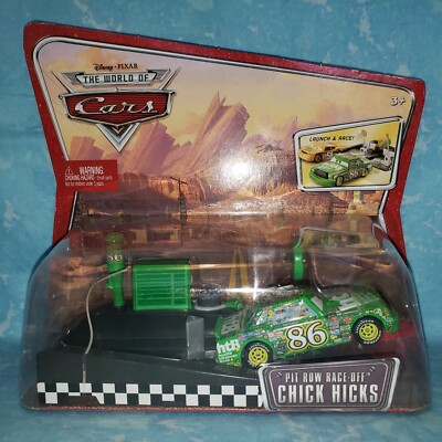 Disney Pixar Cars Pit Row Race Off Chick Hicks | eBay