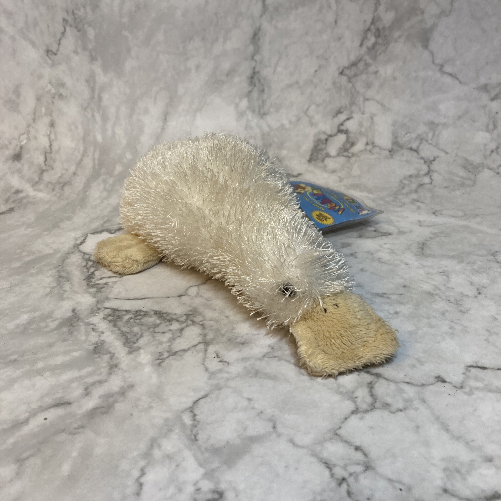 Ganz Webkinz Fuzzy White Duck Plush Stuffed Animal Used MM | eBay