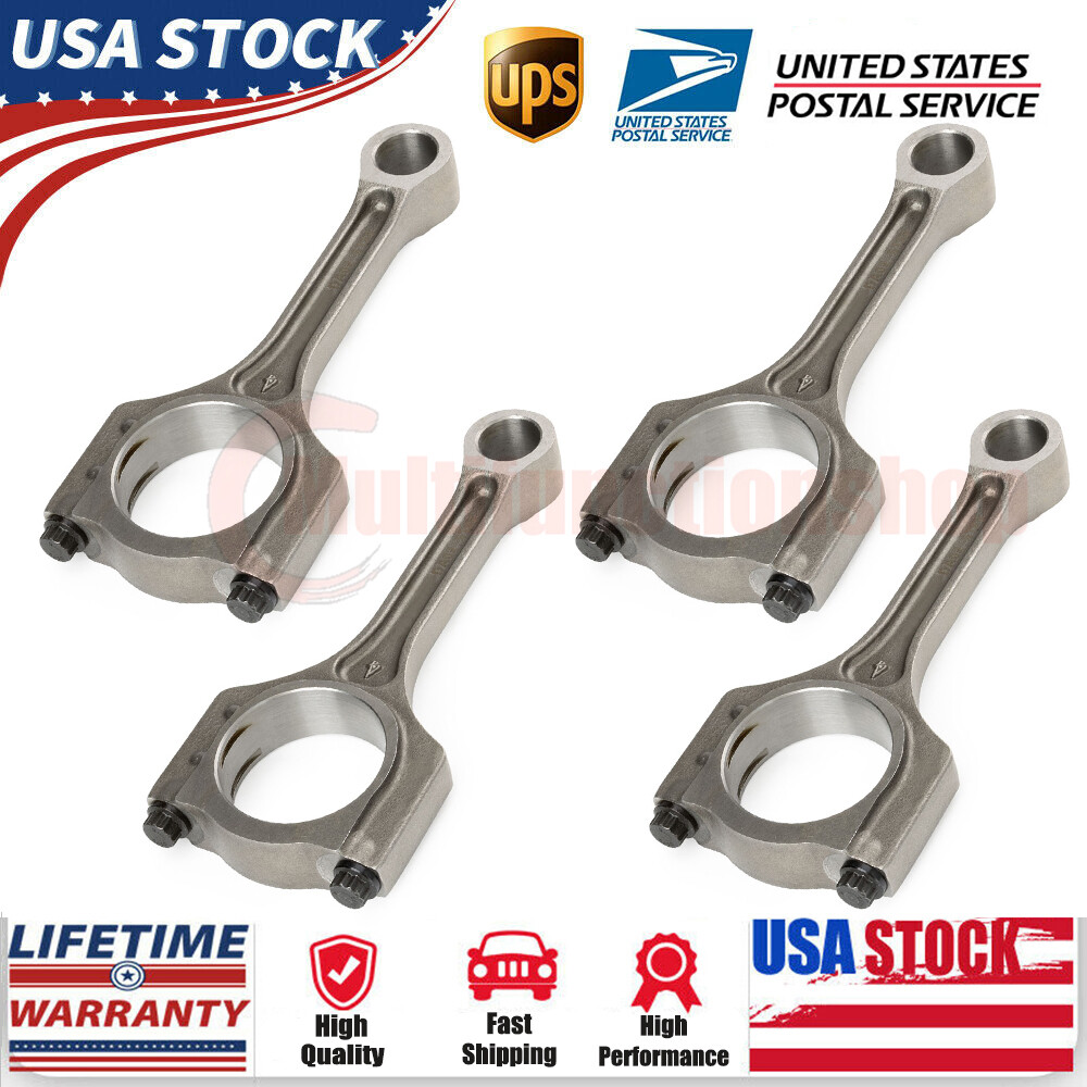 4X FOR HYUNDAI KIA SONATA OPTIMA TUCSON SPORTAGE 2.4L CONNECTING ROD ...