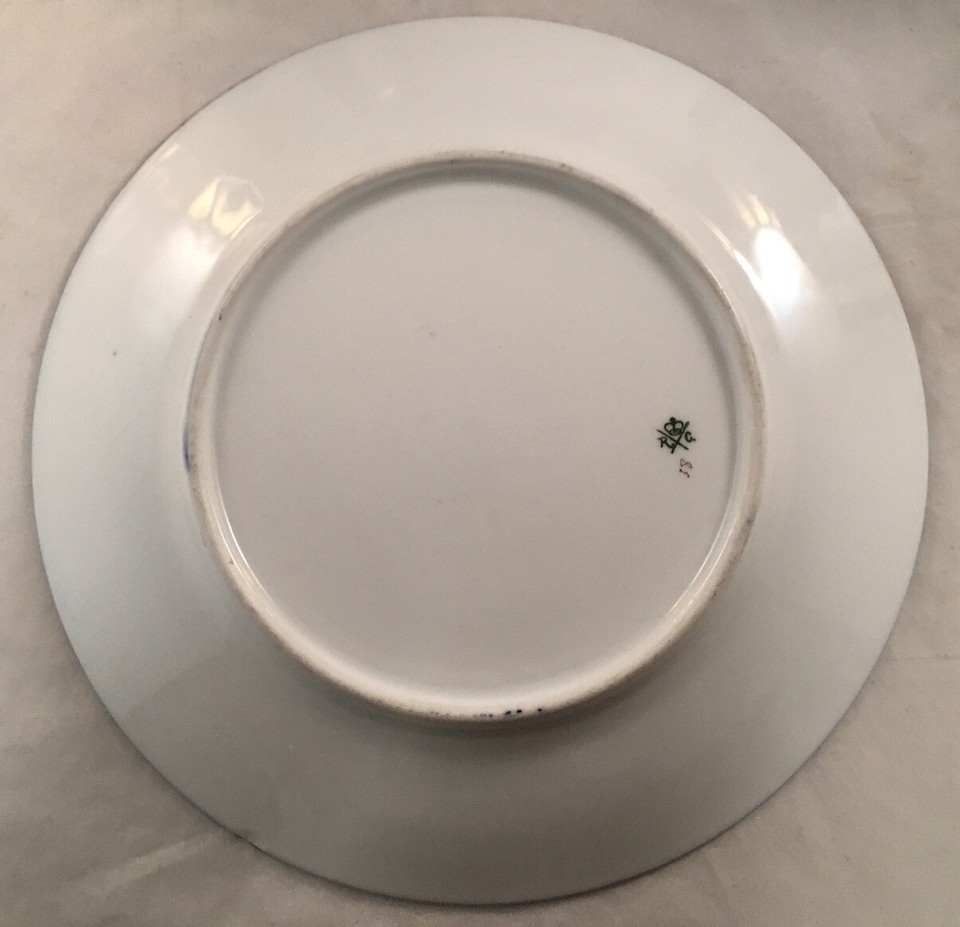 ANTIQUE ROSENTHAL PORCELAIN MONK DECORATED PLATE CHARGER - SMELLING ...