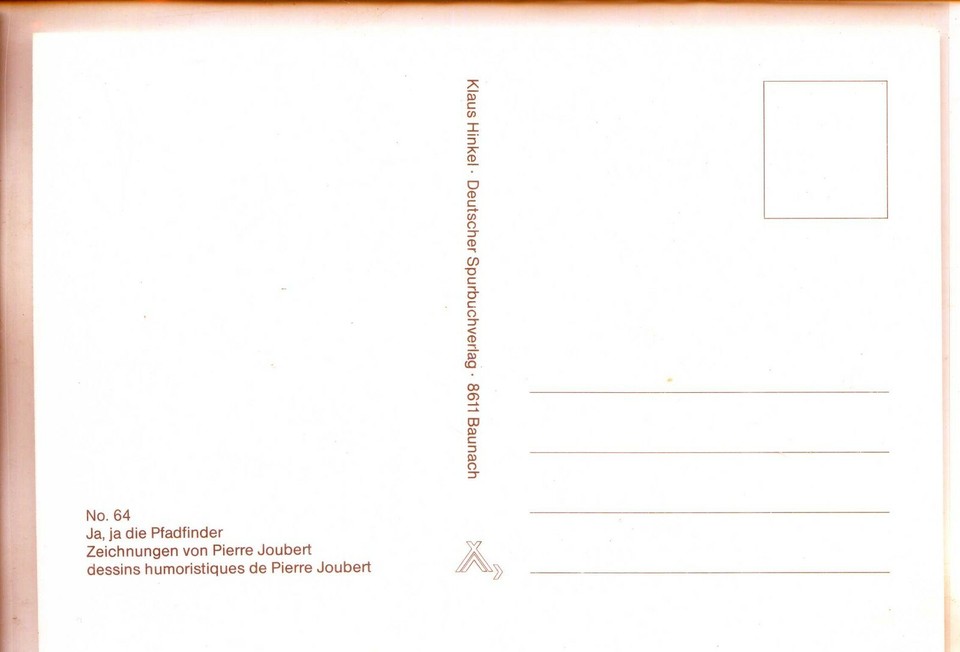 CARTE POSTALE PIERRE JOUBERT - Humoristiques - Ed. Hinkel - n°64 ...