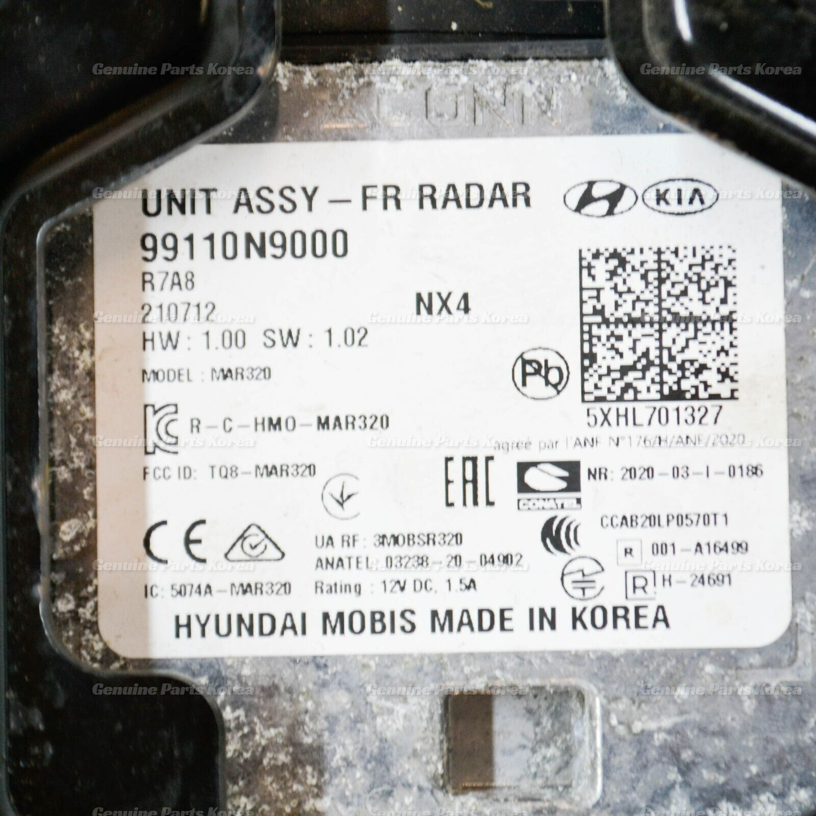 ⭐Genuine⭐ OEM Front Radar Unit Assy 99110N9000 for Hyundai Tucson 2020 ...