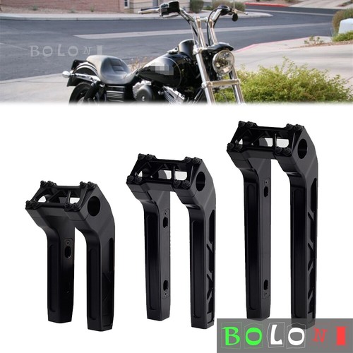 1-1/8" Club Style Pullback Handlebar Riser for Harley Softail Dyna ...