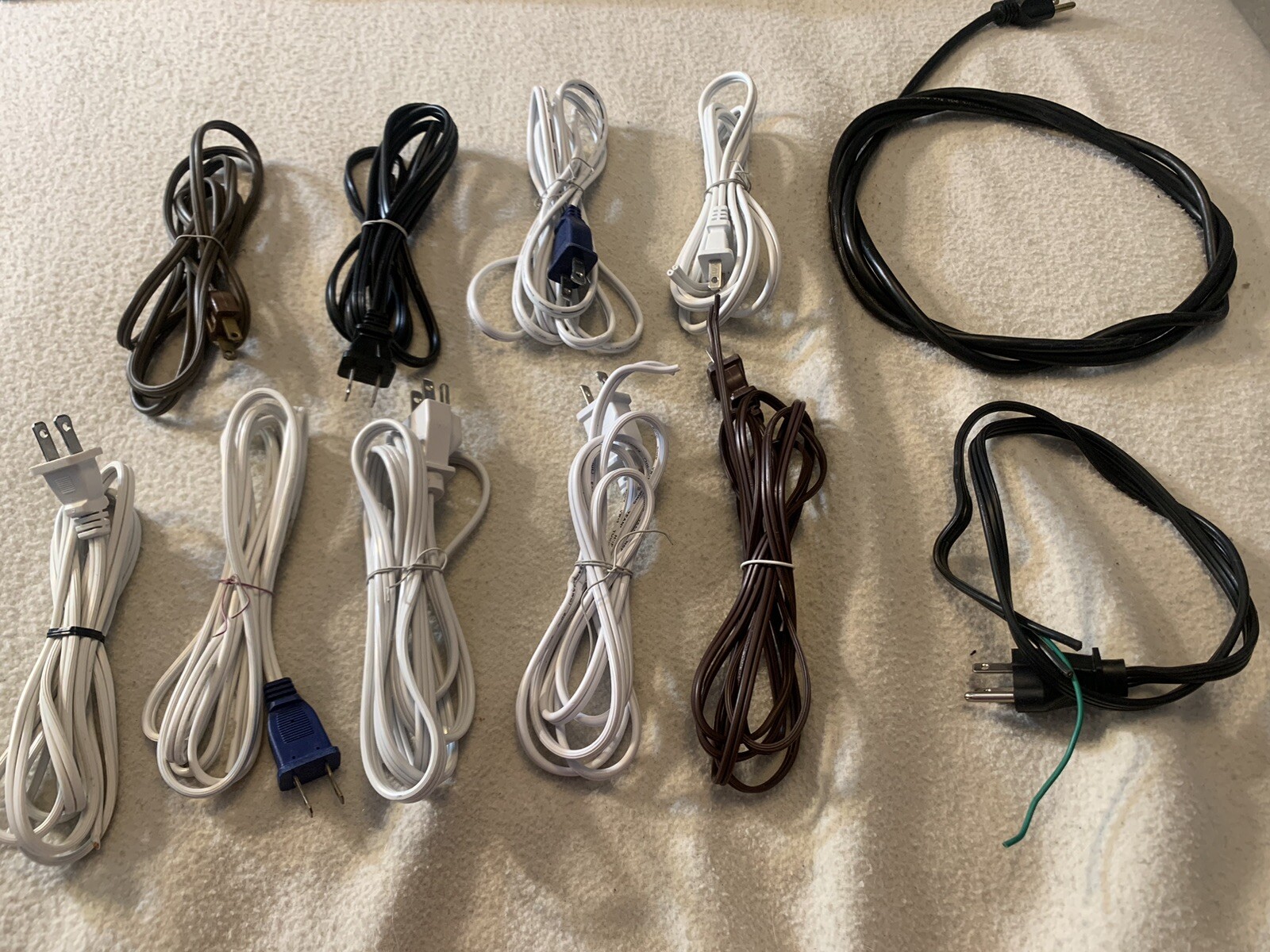 Lot of 11 Appliance Cords For Repair, Scrap, Artwork | eBay