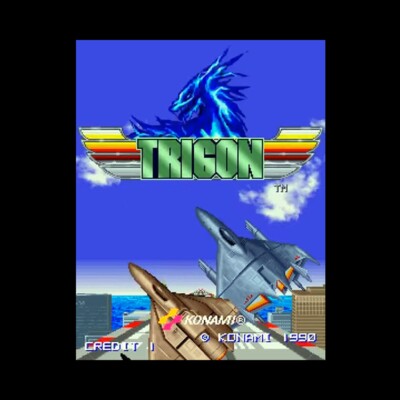 Used Trigon Lightning Fighters PCB PC Board Konami 1990 Shooter JAMMA from Japan | eBay