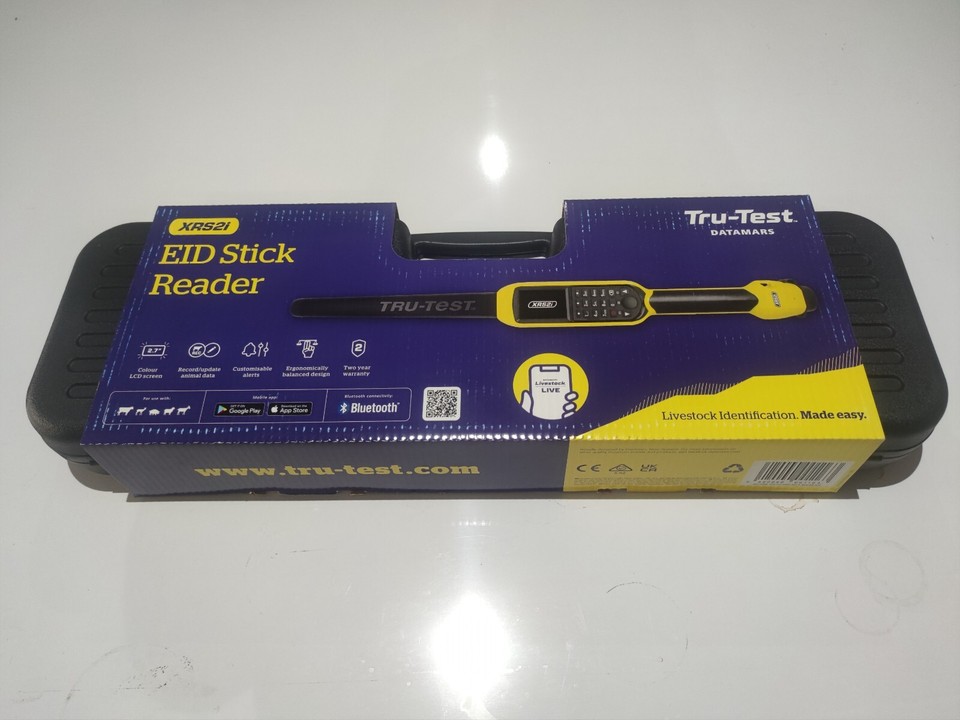 TRU-TEST XRS2i LIVESTOCK EID RFID READER NEW IN BOX RETAIL $1960 FREE ...