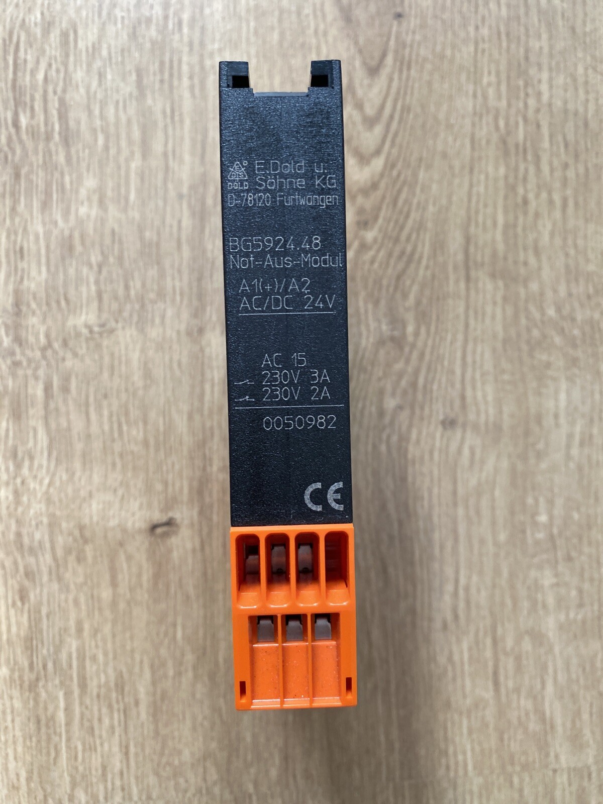 Modul Dold BG5924.48 0050982 Sicherheitsrelais Not-Aus-Modul Safemaster ...