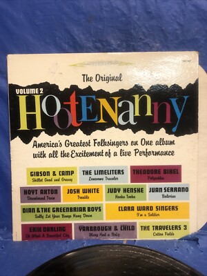 The Original Hootenanny Volume 2 - VINYL P HOYT AXTON, JOSH WHITE & MORE | eBay