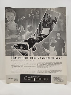 1935 Woman's Home Companion Montage Fortune Magazine Print Advertising ...