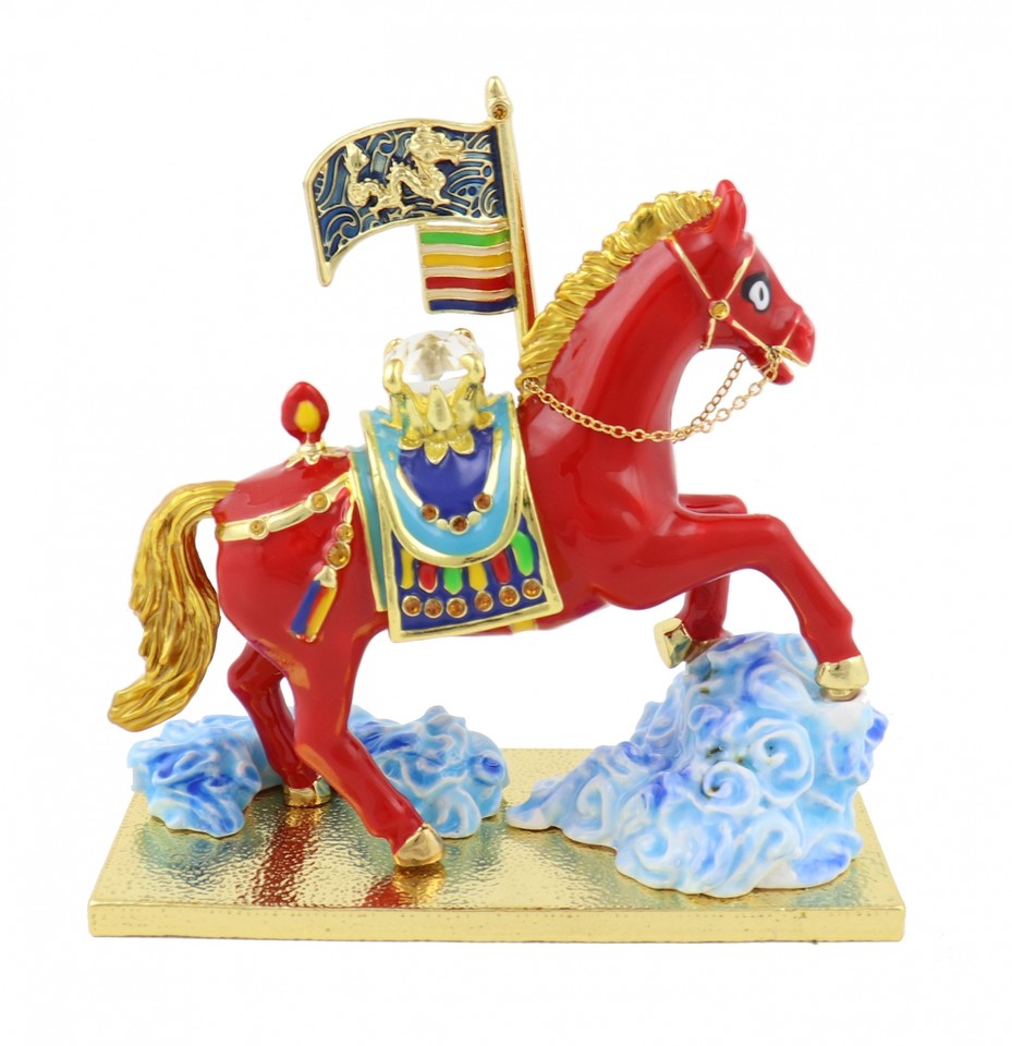 Feng Shui Victorious Windhorse Carrying A Jewel | eBay