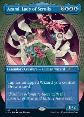 [1x] Azami, Lady of Scrolls - Borderless Near Mint, English Secret Lair ...