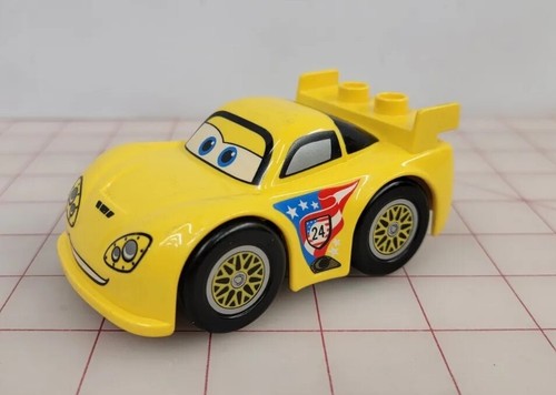 Lego Duplo JEFF GORVETTE SPORTS CAR VEHICLE DISNEY Pixar Movie Cars Set ...