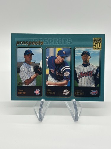 2001 Topps - Prospects Nathan Haynes, Steve Smyth, Mike Bynum #729 (RC ...