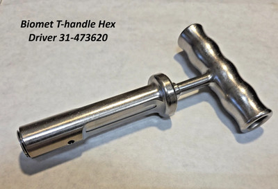 Biomet T-handle Hex Driver Orthopedic Instrument 31-473620 (A2 D) | eBay