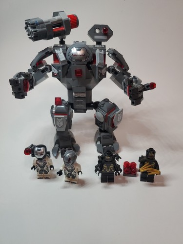 LEGO Super Heroes: War Machine Buster (76124) With Ant Man Quantum ...