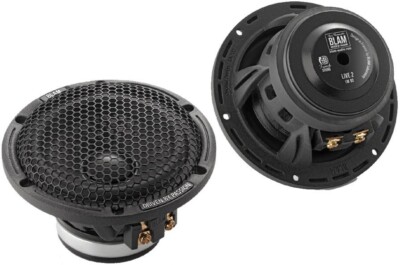 BLAM LIVE LFR80 80mm (3 inch) full-range driver speakers (PAIR) 25W RMS ...