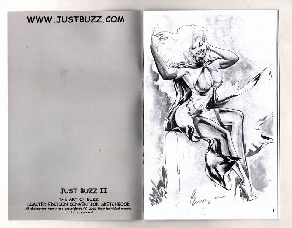 Just Buzz II 2005 The Art of Buzz Comics Limited Edition Convention ...