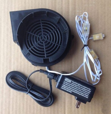 Airblown Inflatable Replacement Part 1.5a Fan Blower w/ Adapter & 3 L.E ...