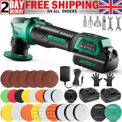 BATOCA S4 Cordless Car Polisher Buffer Rotary Dual Action Polishing ...
