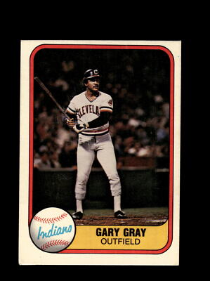 Cleveland Indians Gary Gray #402 Fleer Baseball Near Mint or Better ...